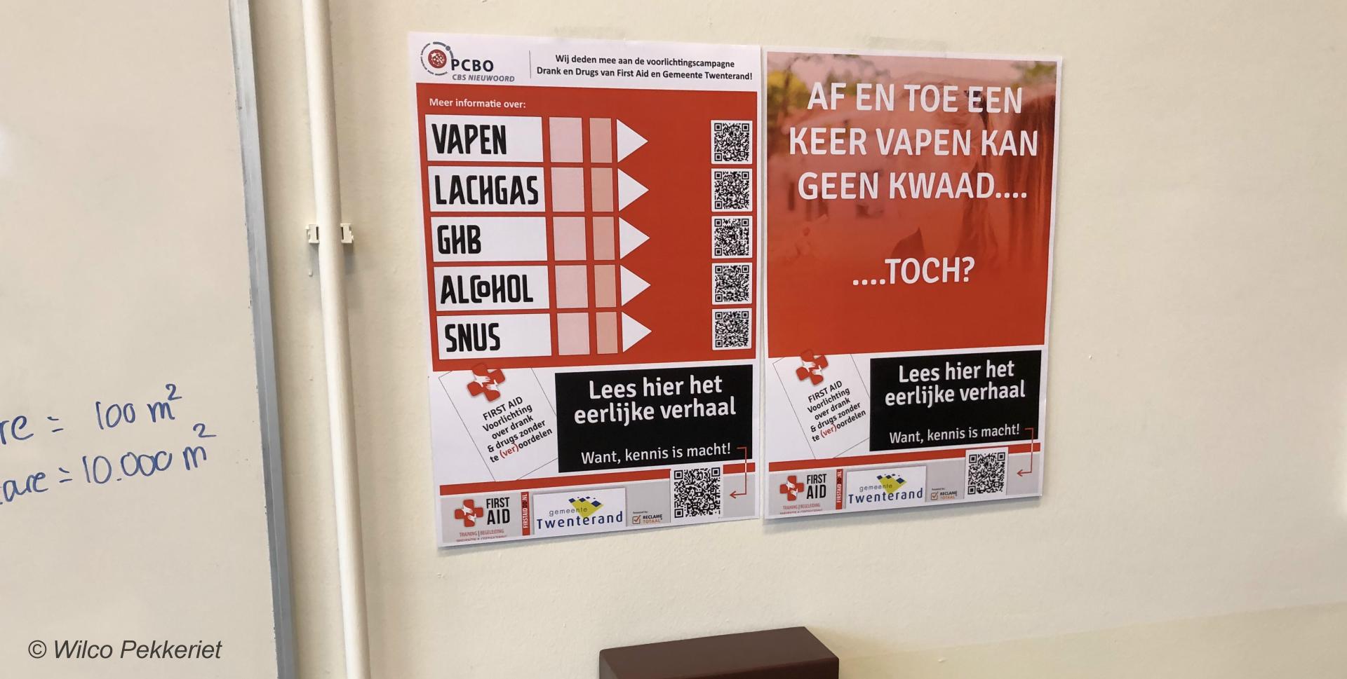 First Aid Vroomshoop over drank en drugs - Omroep NOOS